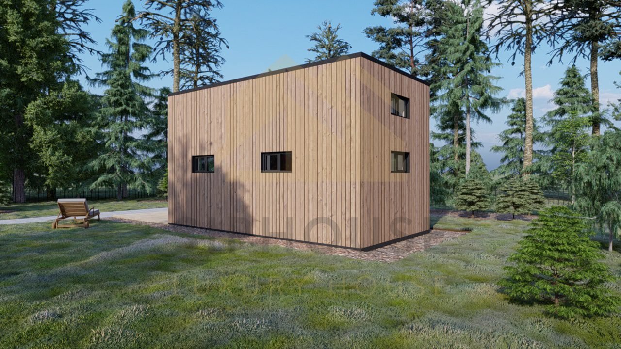 Isolert Modulhus Tbilisi, 28 m² - Siphouse