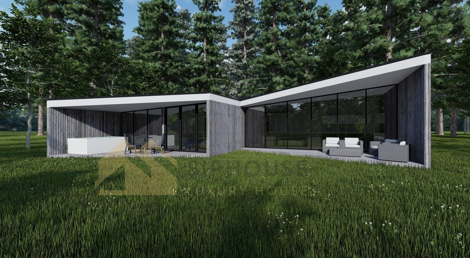 Moderne Ferdighytter Wien, 119 m² - Siphouse