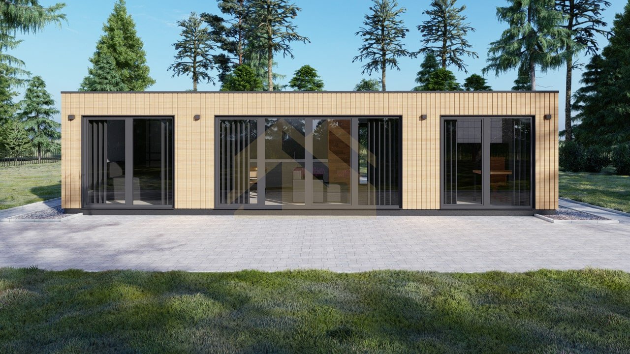 Isolert Anneks Byggesett Nimes, 47 m² - Siphouse