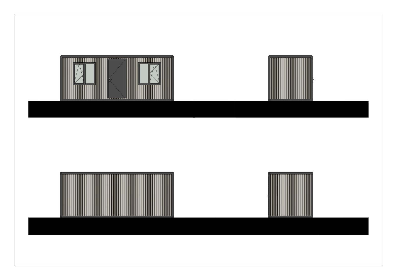 Isolert Modulhus Eindhoven, 14 m² - Siphouse