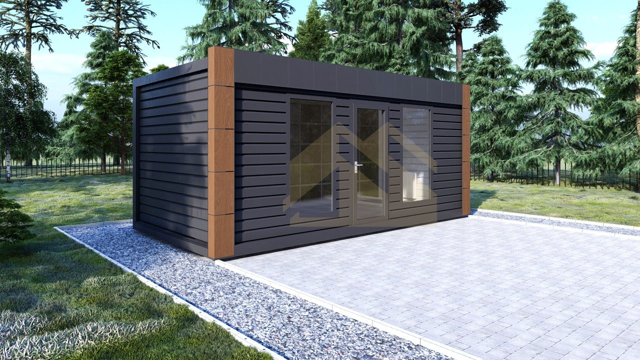Isolert Modulhus Rotterdam, 18 m² - Siphouse
