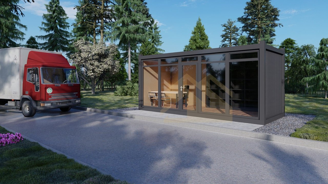Isolert Modulhus Calais, 13 m² - Siphouse