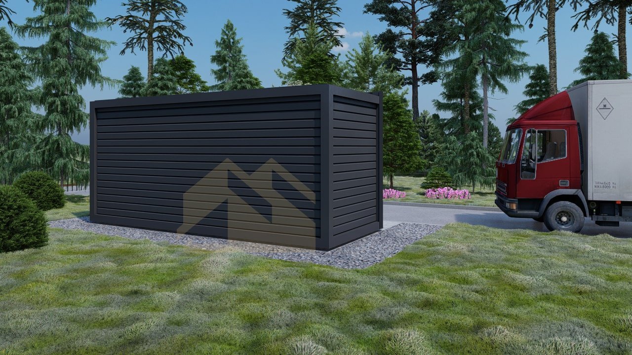 Isolert Modulhus Sangatte, 12 m² - Siphouse