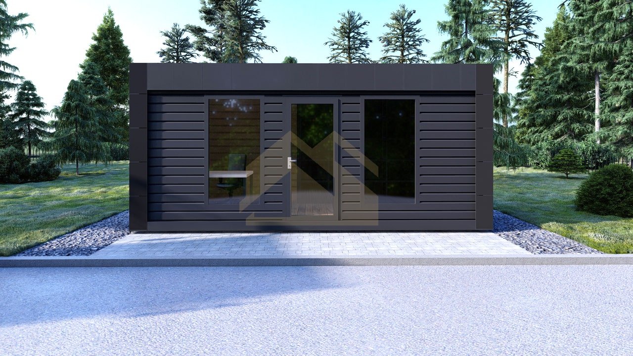 Isolert Modulhus Sangatte, 12 m² - Siphouse