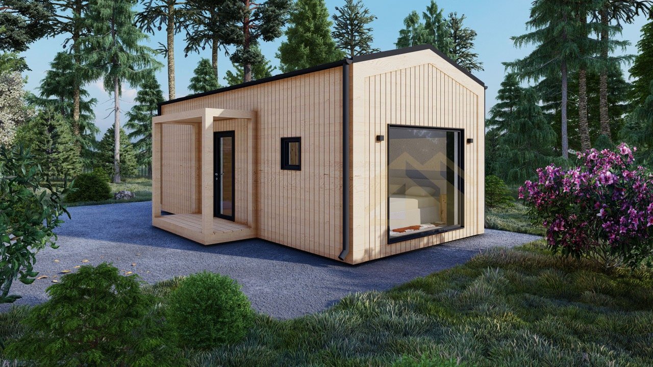 Isolert Anneks Nero, 30 m² - Siphouse