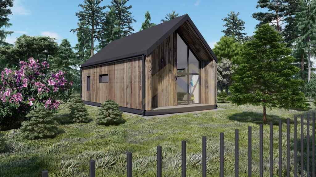 Moderne Ferdighytter Trajan, 50 m² - Siphouse