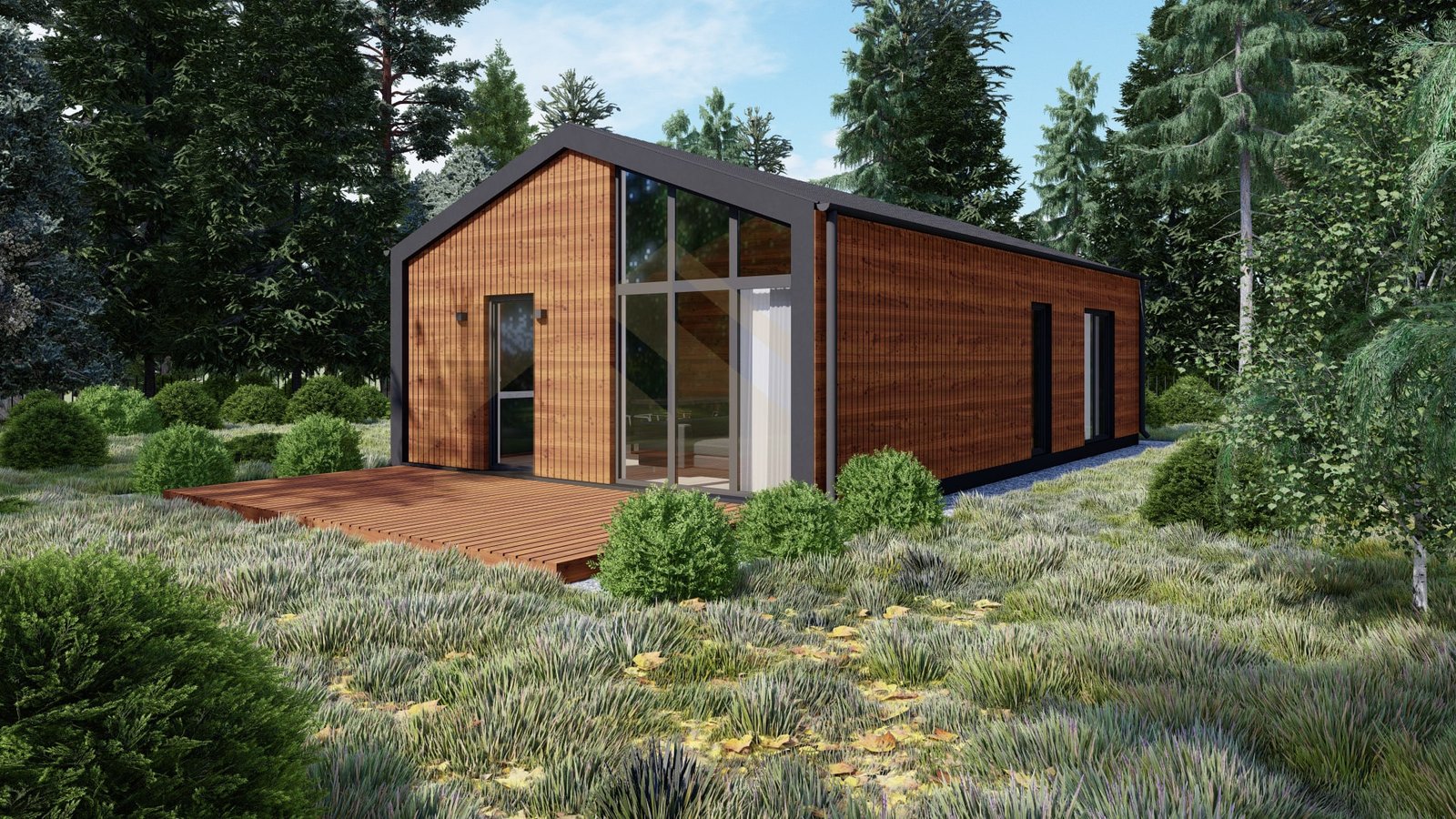 SIP Moderne Ferdighytter Constantine, 60 m² - Siphouse